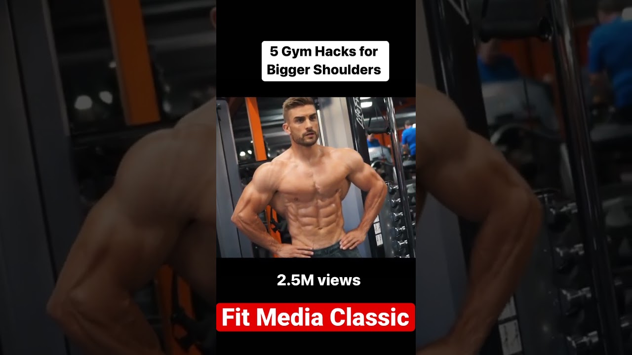 5 Gym Hacks For Bigger Shoulders