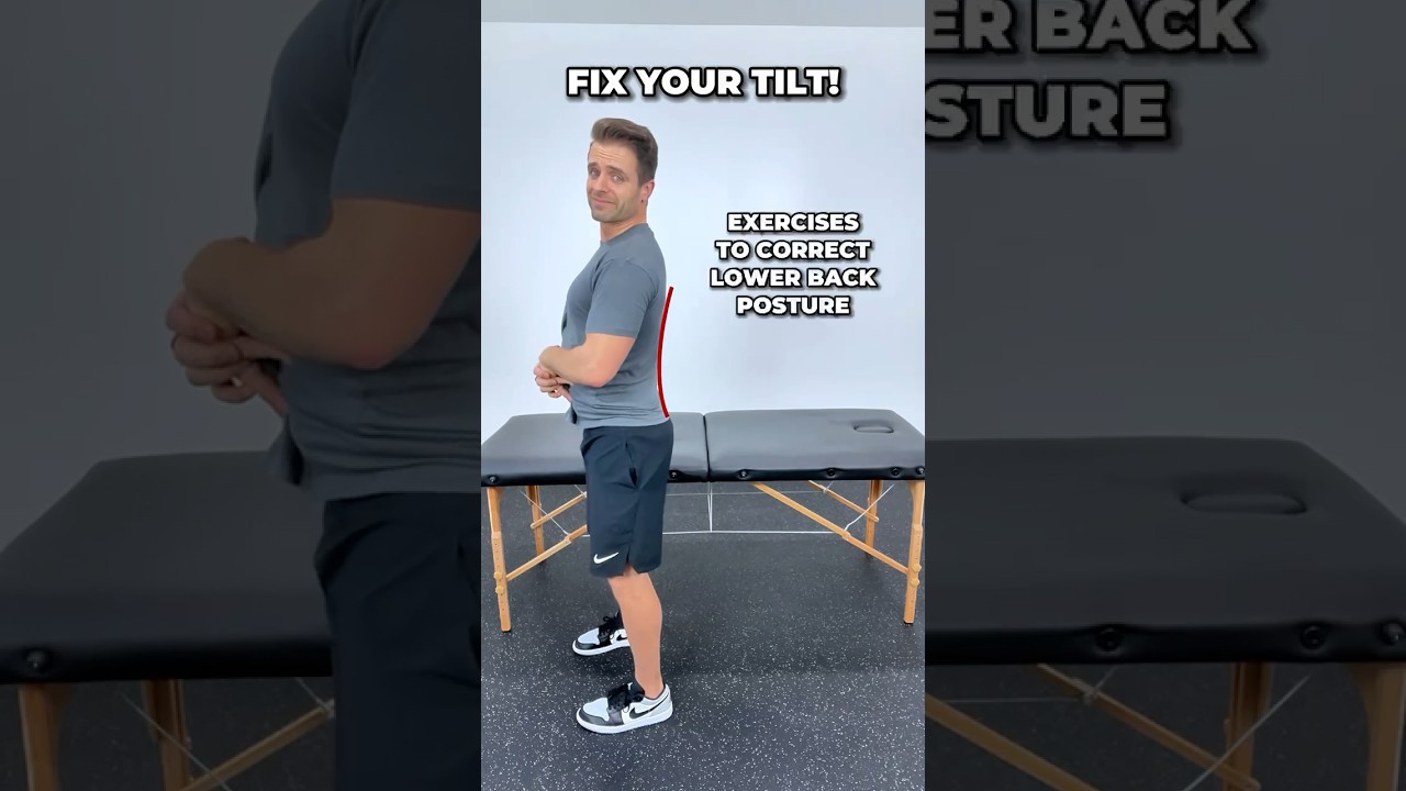 Fix Your Tilt! How To Correct Lower Back Posture FOR GOOD!