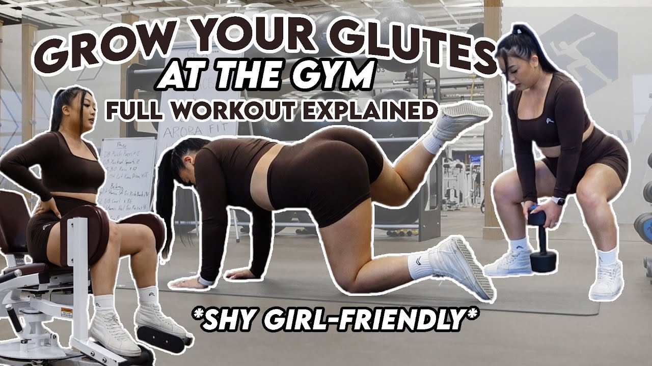 25-MINUTE BEGINNER BOOTY GYM WORKOUT | Step-by-Step Instructions