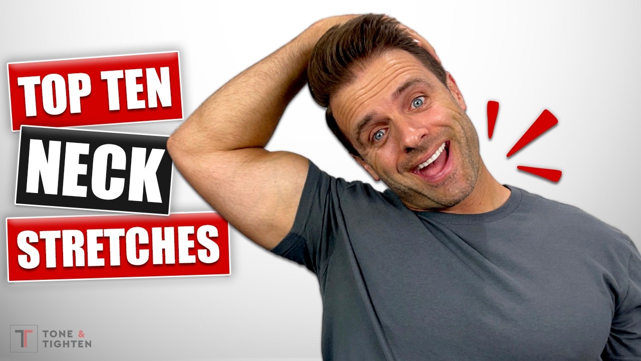 10 Great Stretches For Neck Pain Relief! [WORKS FAST!]